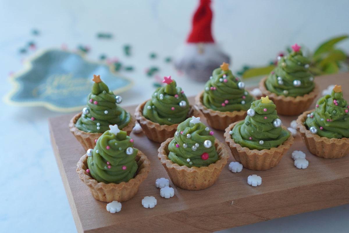 No-Bake Matcha Christmas Tree Recipe – Yunomi.life