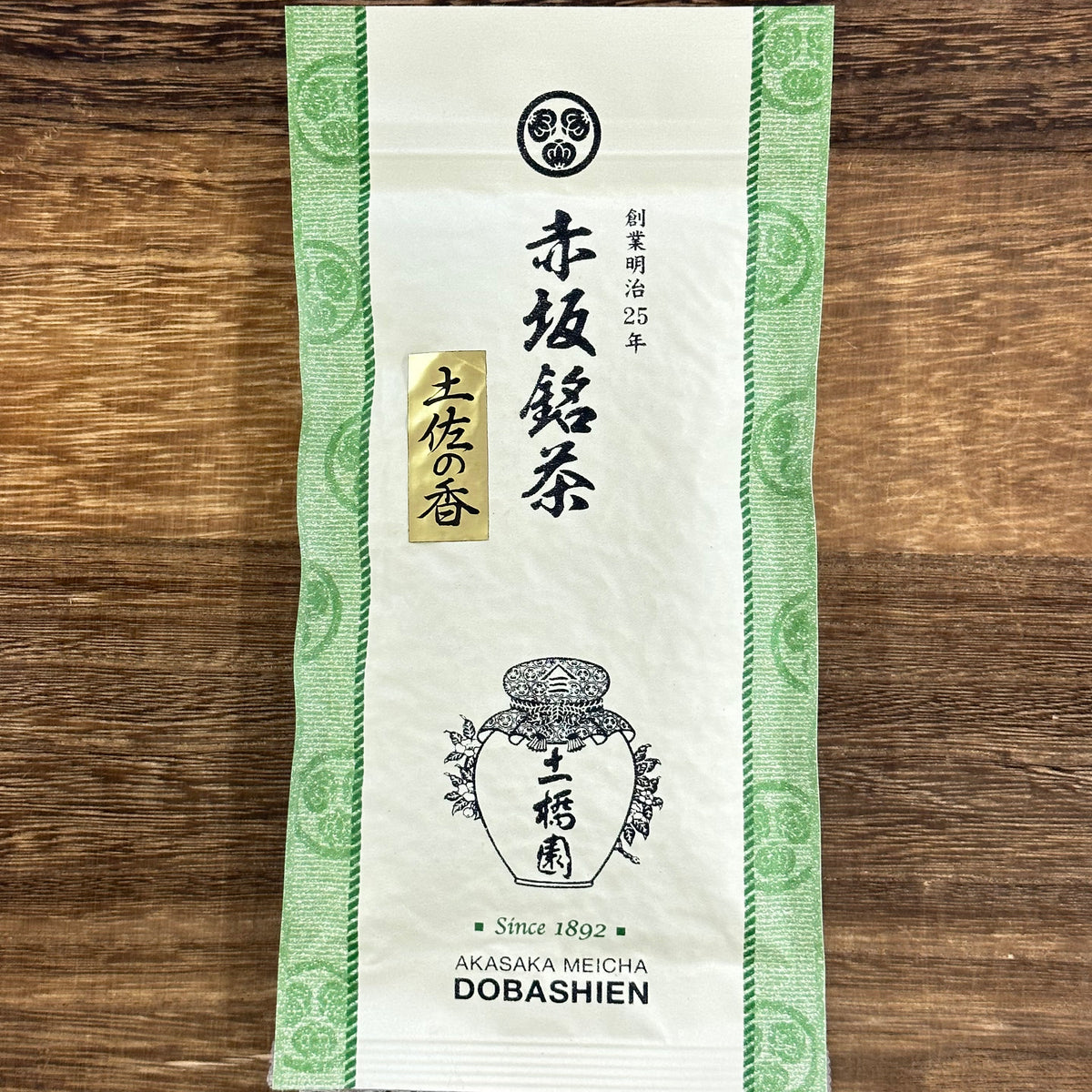 #0215.K4 Dobashien Tea #22: Kochi Sencha, Tosa no Kaori 100g 土佐の香 ...