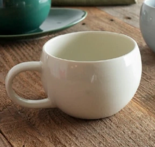 SALIU -YUI- Teacup/mug (Ash White) – Yunomi.life