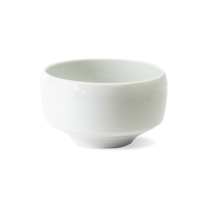 Saikai Ceramics: Hakuwan - Geppaku 月白 - White Porcelain Matcha Bowl wi ...